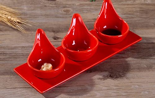Leoyoubei White Dipping Bowls with Grip Handle,2 oz PorcelainTomato Sauce,Soy,Ketchup,Porcelain Dipping Bowls,Caviar,BBQ,Appetizer Spoon Styl Tableware 2.75",Stackable Ramekins 5 Pack