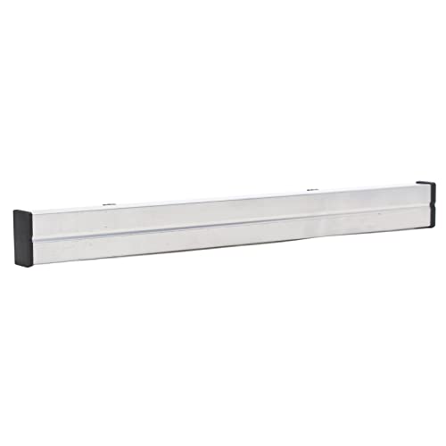 RvSky Magnetic Tool Holder 1 Side Heavy Duty Kitchen Knives Organizer Bar Strip FH1‑300 Silver 300mm Magnetic Tool