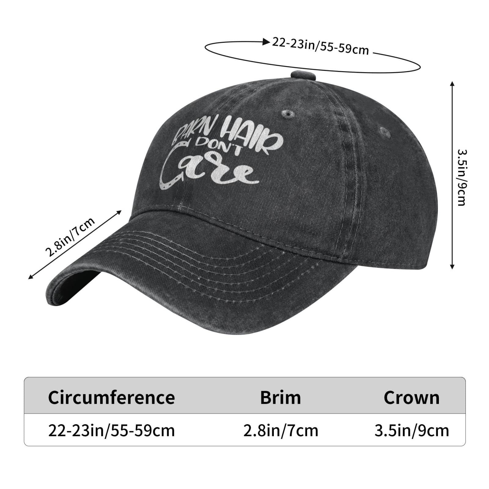 LOTUSLILY Baseball Cap Distressed Trucker Cowboy Dad Hat for Women Men Stretch Denim Jeans Cotton Snapback Unisex Outdoor Unstructured Low Profile Plain Barn Hair Don't Care