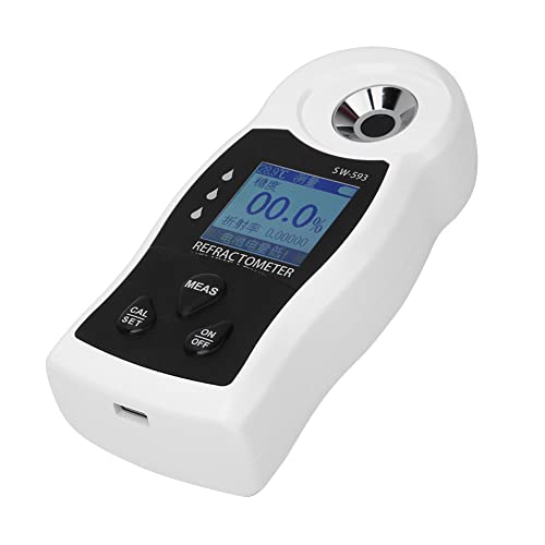 Saccharimeter, Sugar Meter Easy to Use Accuracy Sensitive Response Fast Measurement Speed with 1 X Sugar Meter for Fruit Grower for Beverage for Food