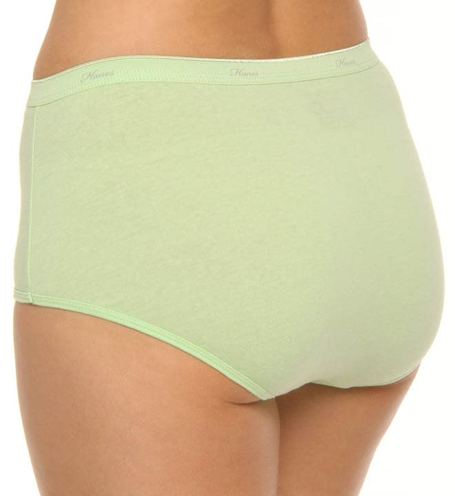 Hanes womens Cotton briefs underwear, 3 Pack - Brief White, 9 US