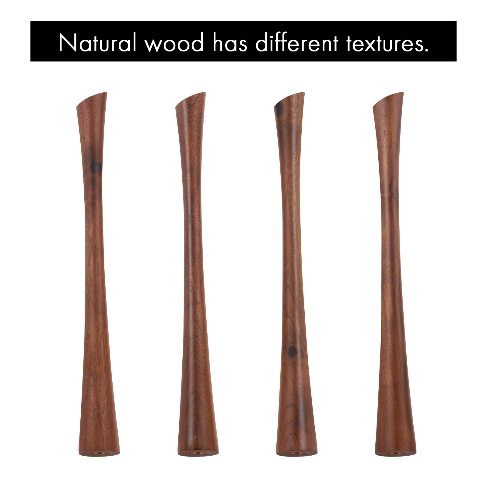 KES Wood Paper Towel Holder Countertop Black Walnut Paper Towel Holders with Marble Base for Standard or Jumbo-Sized Rolls, KPH801B