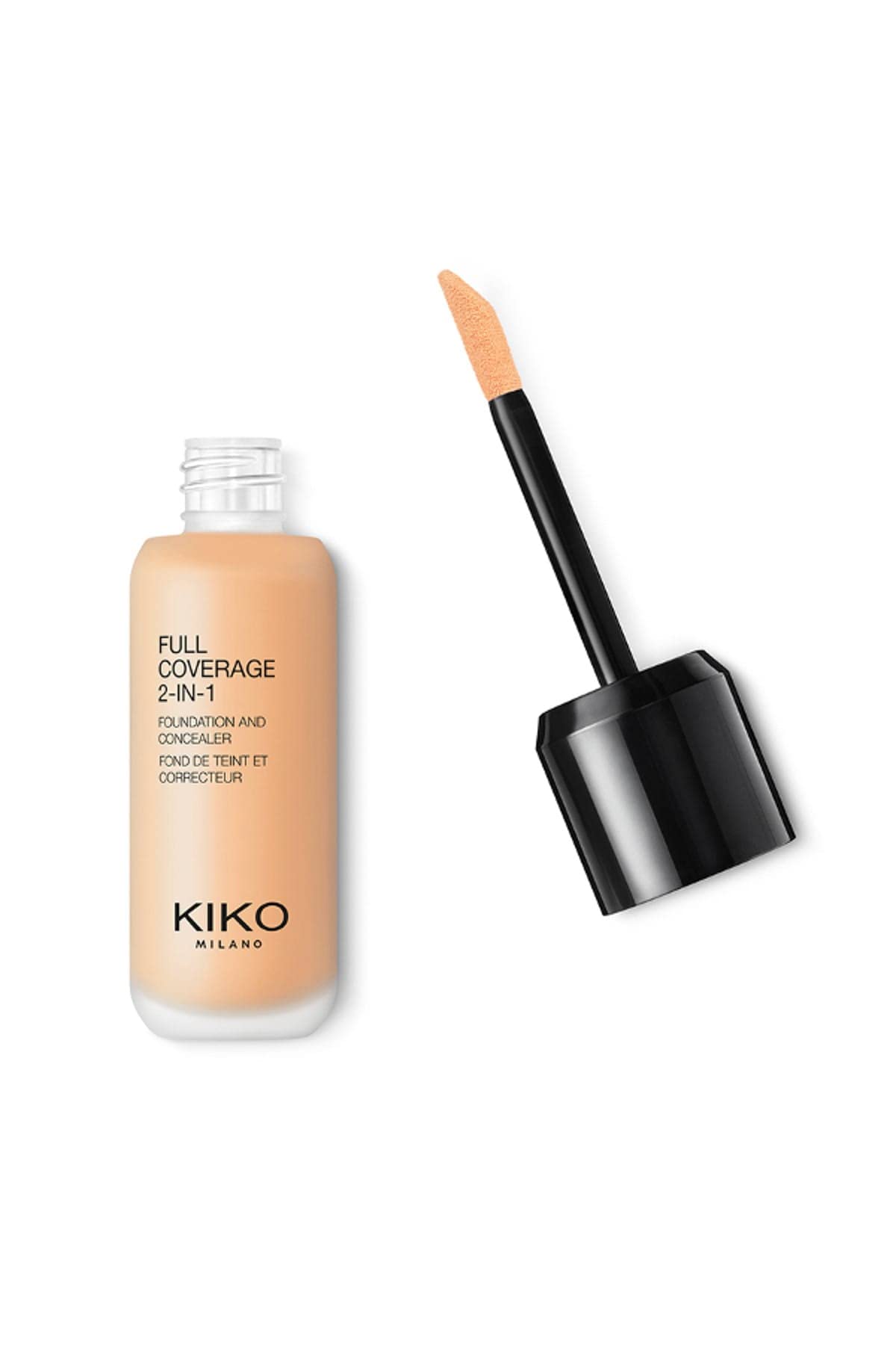 Kiko Milano - Full Coverage 2-in-1 Foundation & Concealer 06 - Wb 15 2 In 1 Foundation And Concealer, Superior Coverage