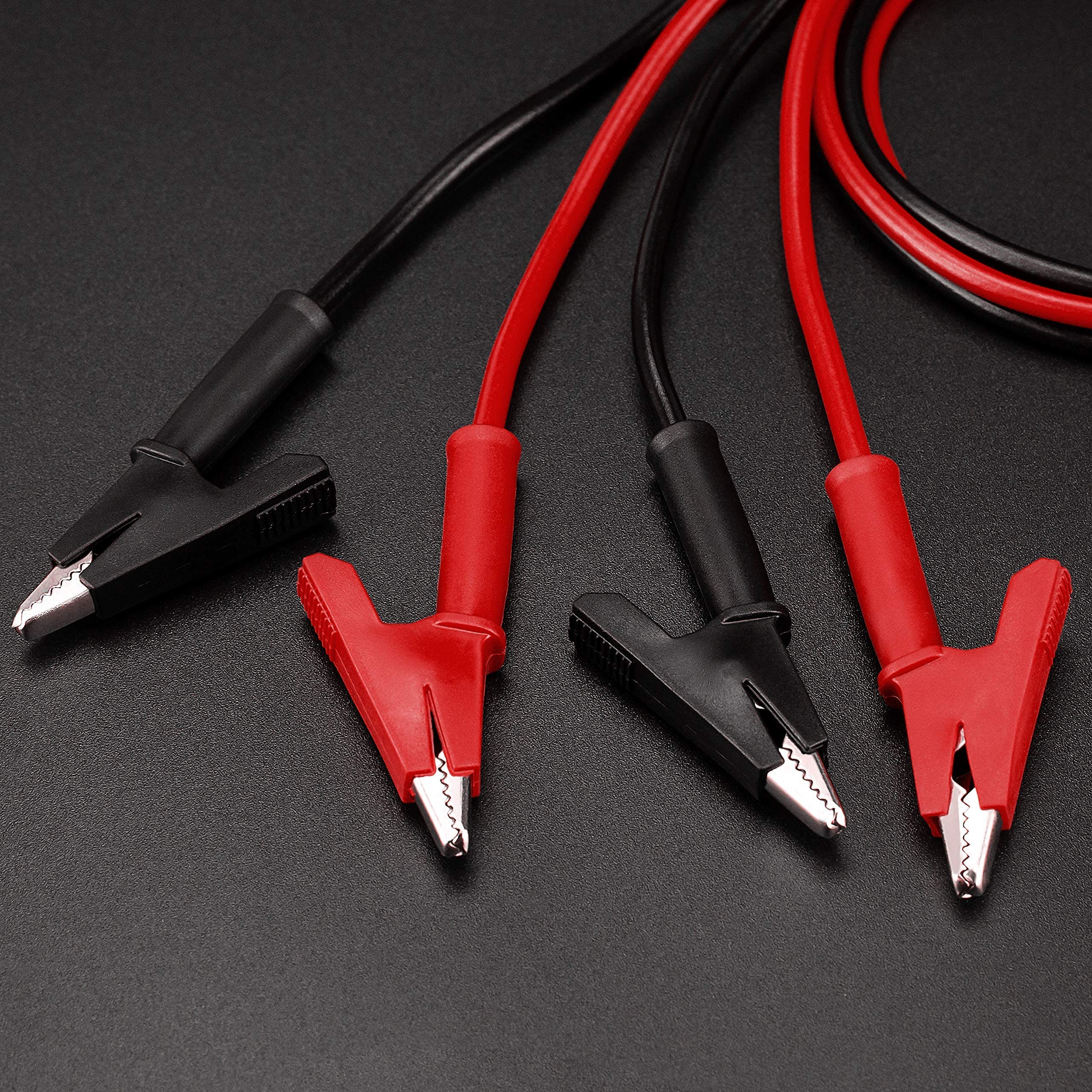 Multimeter & 2PCS Alligator Clips Electrical Test Leads