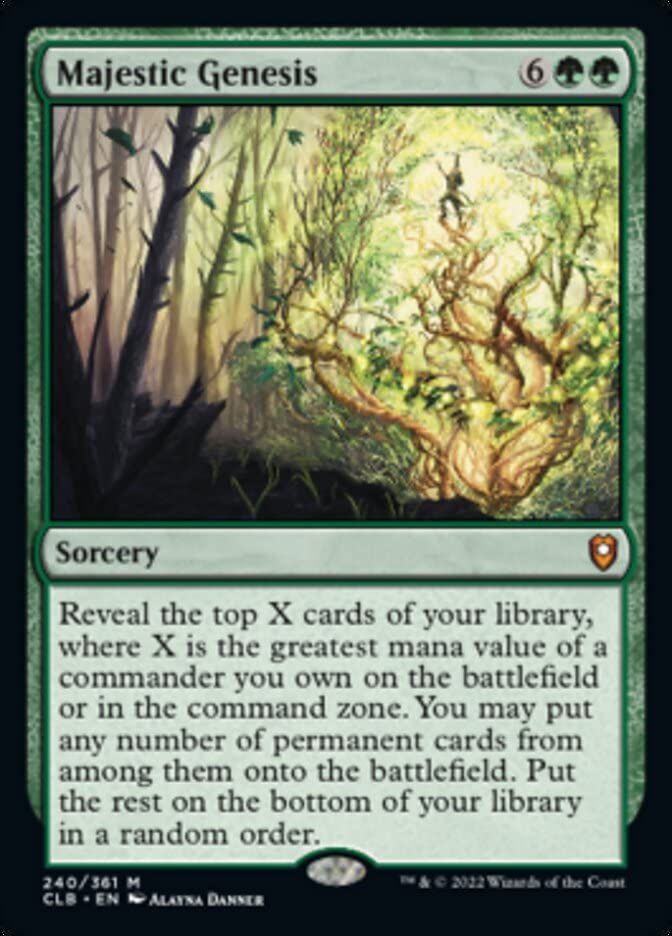 Magic: the Gathering - Majestic Genesis (240) - Battle for Baldur's Gate