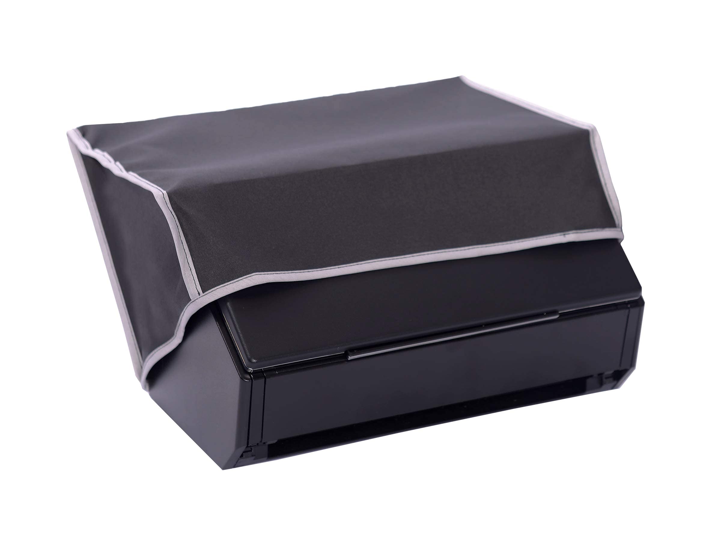 PERFECT DUST COVER, Black Nylon Cover Compatible with Epson FastFoto FF-680W, Workforce ES-400 and Workforce ES-500W Scanners, Anti Static and Waterproof Dust Cover by The