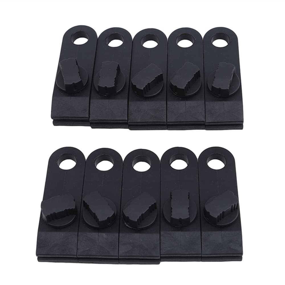 LMMDDP 10pcs Clips Heavy Duty Durable Premium Lock Grip Awning Clamp for Canopies Camping Tarps Caravan