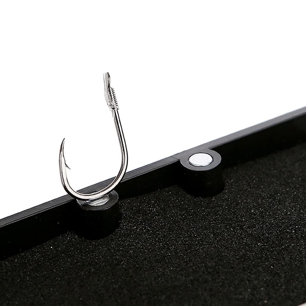 LMMDDP 32CM Carp Fishing Tackle Box Hard Hair Rack Storage Box for Fishing Line Hook Accessory Tool