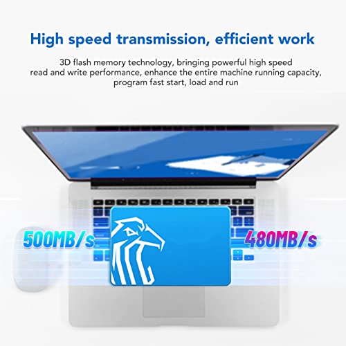 SATA3.0 SSD, Power Management Mode 2.5 Inch 3D TLC PC SSD for PC (128GB)