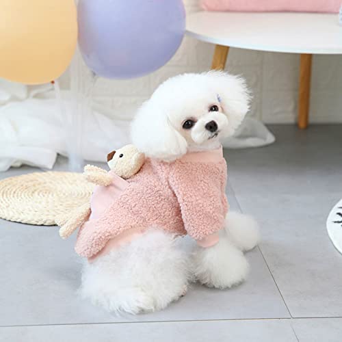 Pet Clothes for Medium Dogs Female Dog Clothes Fall and Winter New Teddy Small Dog Winte Back Teddy Bear Sweater