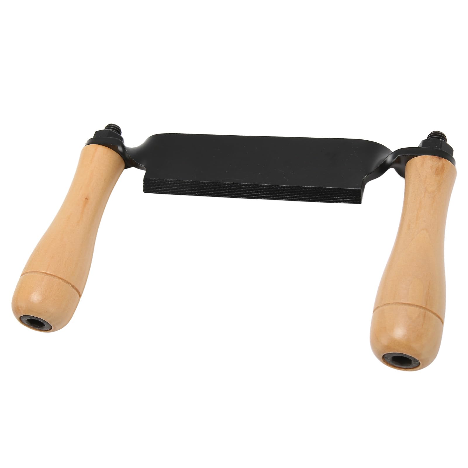 Straight Draw Knife Steel Blade Wooden Handle High Hardness Polished Draw Shave Tool for Woodworking Projects