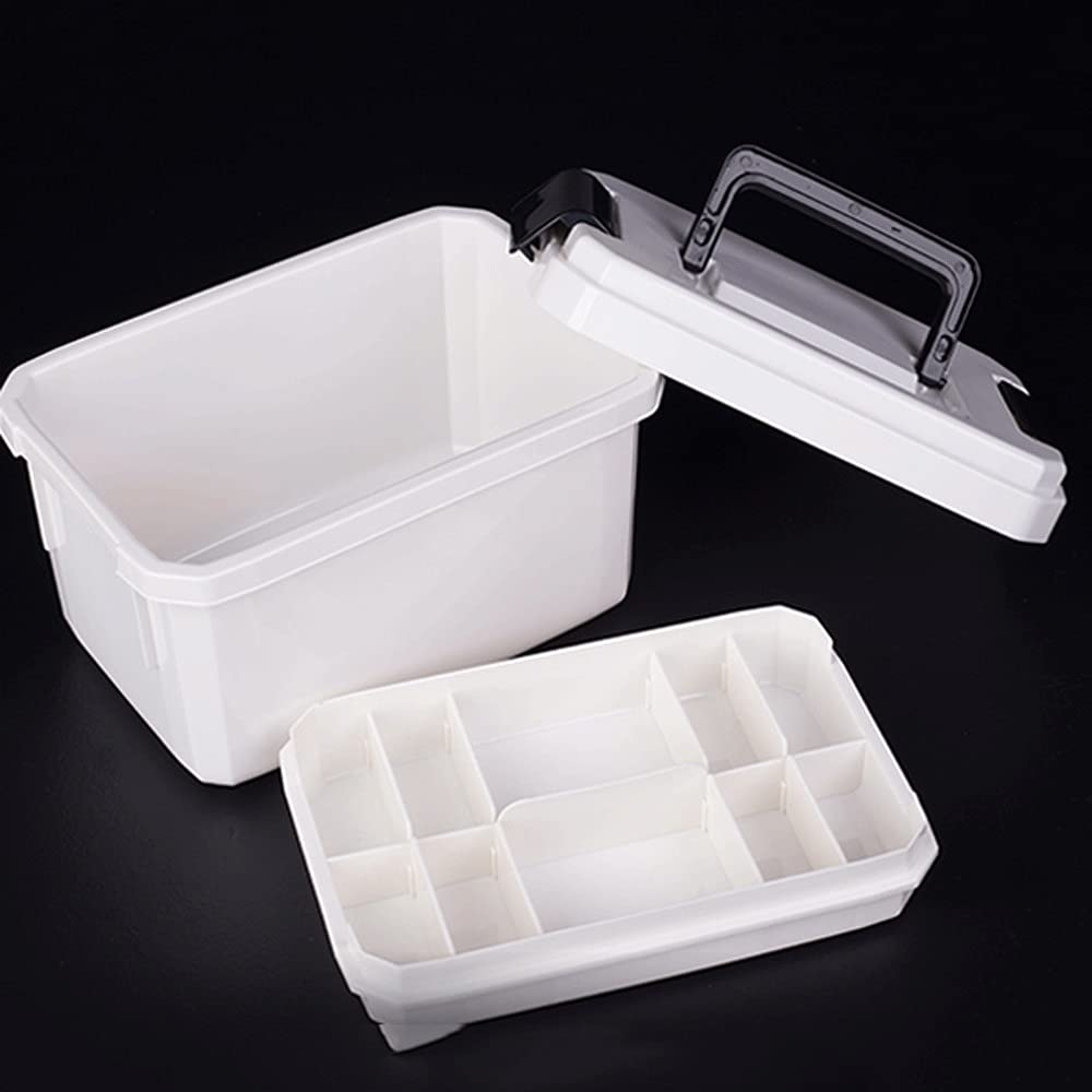 LMMDDP Fishing Gear Accessories Storage Box Portable Box Multifunctional Plastic Fishing Tool Box Storage Box