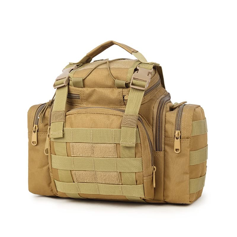 LMMDDP Multifunctional Fishing Gear Bag Outdoor Shoulder Bag Waterproof Camping Camera Bag