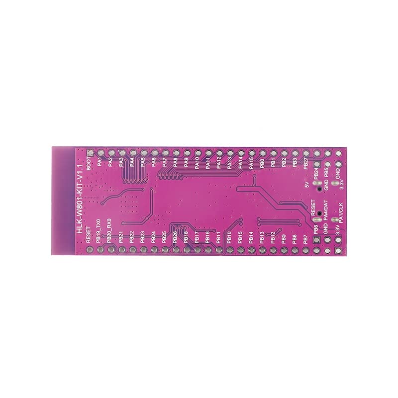 SBUOL W801 Microcontroller Boards 32 Bit WiFi Bluetooth-Compatible Dual-Mode SoC Development Board IoT MCU IC Module Tool Accessorie