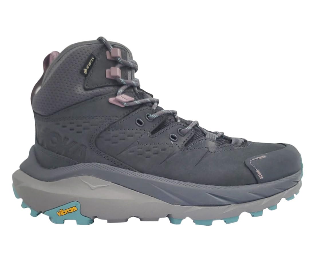 HOKA ONE ONE Kaha 2 GTX Womens Shoes Size 9, Color: Castlerock/Coastal Shade