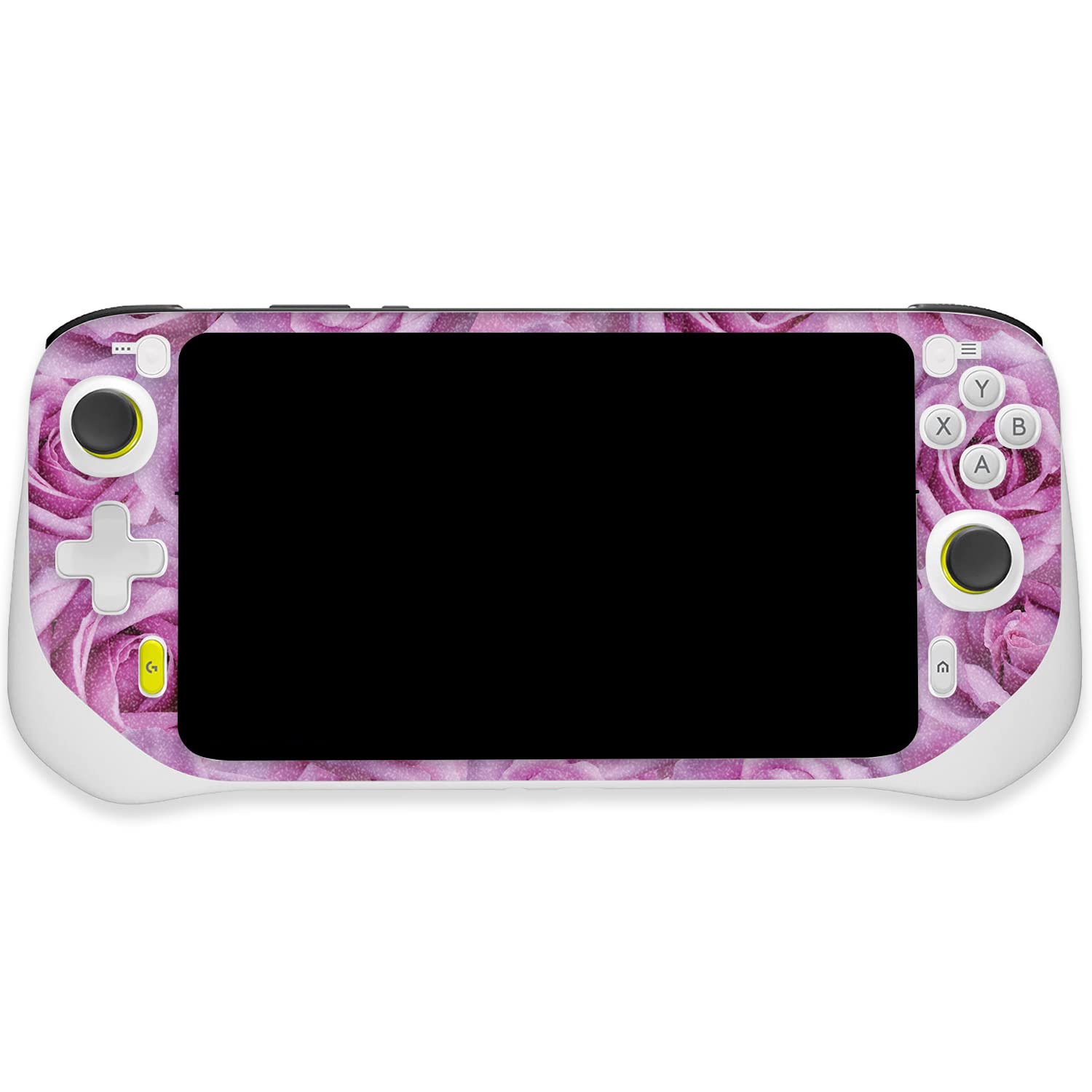 MightySkins Glossy Glitter Skin Compatible with Logitech G Cloud Gaming Handheld - Box of Roses | Protective, Durable High-Gloss Glitter Finish | Easy to Apply | Made in The USA