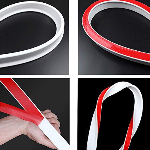 OUEEGER Collapsible Shower Water Guard 39 Inch, Shower Threshold Water Dam, Shower Water Stopper for Bathroom Kitchen Bathtub