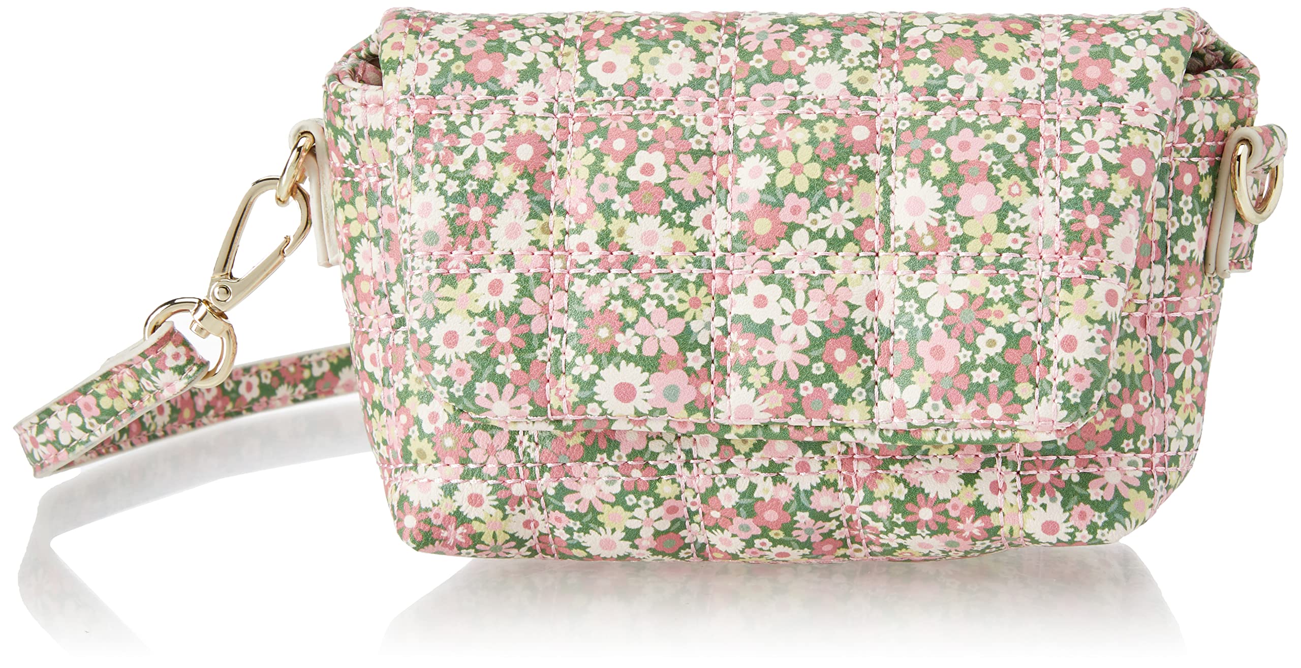 MADDEN GIRL Quilted Mini Crossbody, Floral