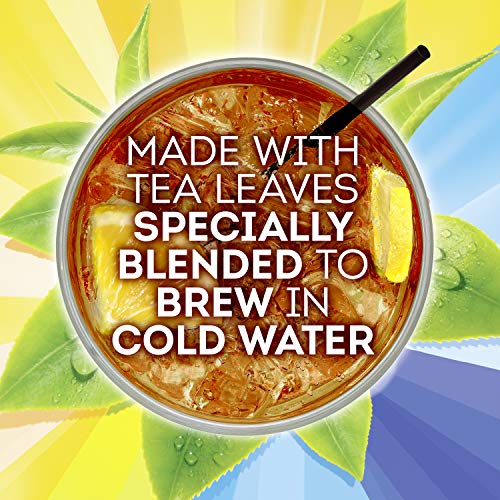 Lipton Cold Brew Iced Tea Bags, Family Size, 22 Count