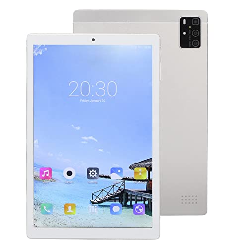 Naroote Tablet PC, Dual Speakers 10in Tablet for Students (US Plug)
