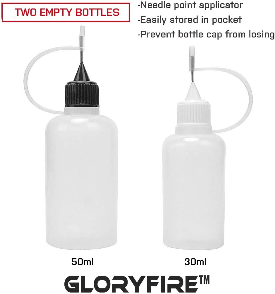 GLORYFIRE Universal Gun Cleaning Kit Hunting Handgun Shotgun Rifle Cleaning Kit for All Guns with Travel Size Case