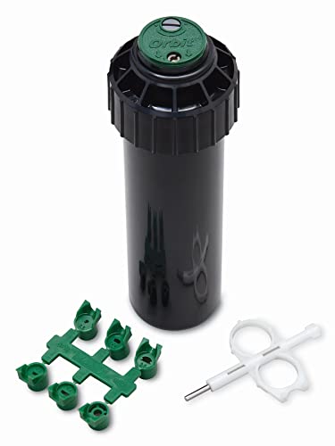 Orbit 55469 – Sprinkler Saturn III Medium Scope, pre-Installed with Nozzle, 5.50 x 11 x 17 cm, Black/Green