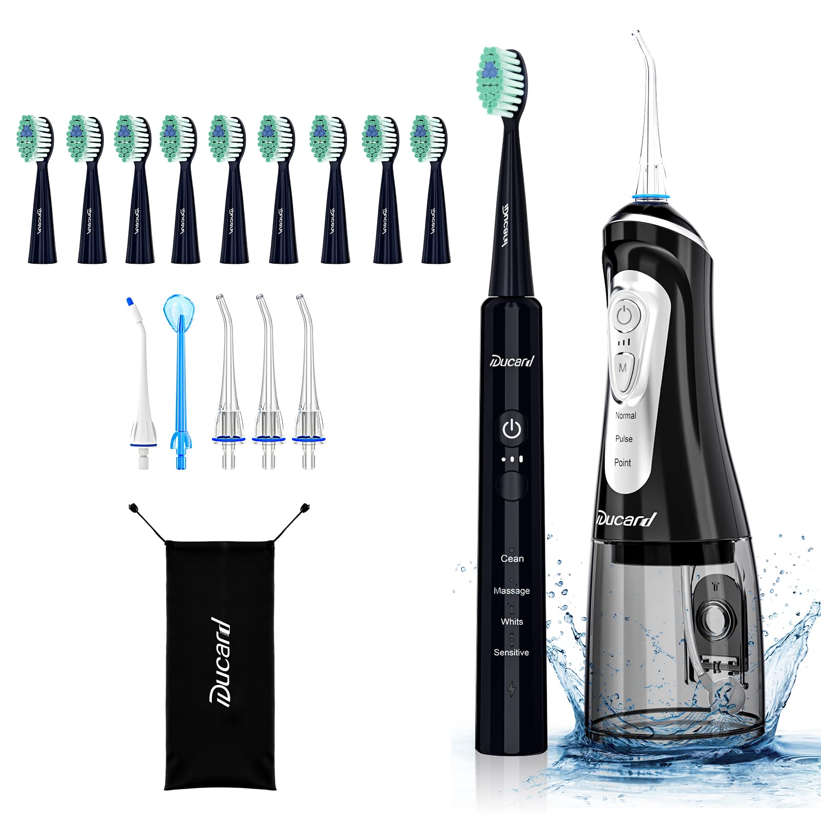 Professional Flossing Toothbrush and Water Flosser Combo B0B4J9M1NW