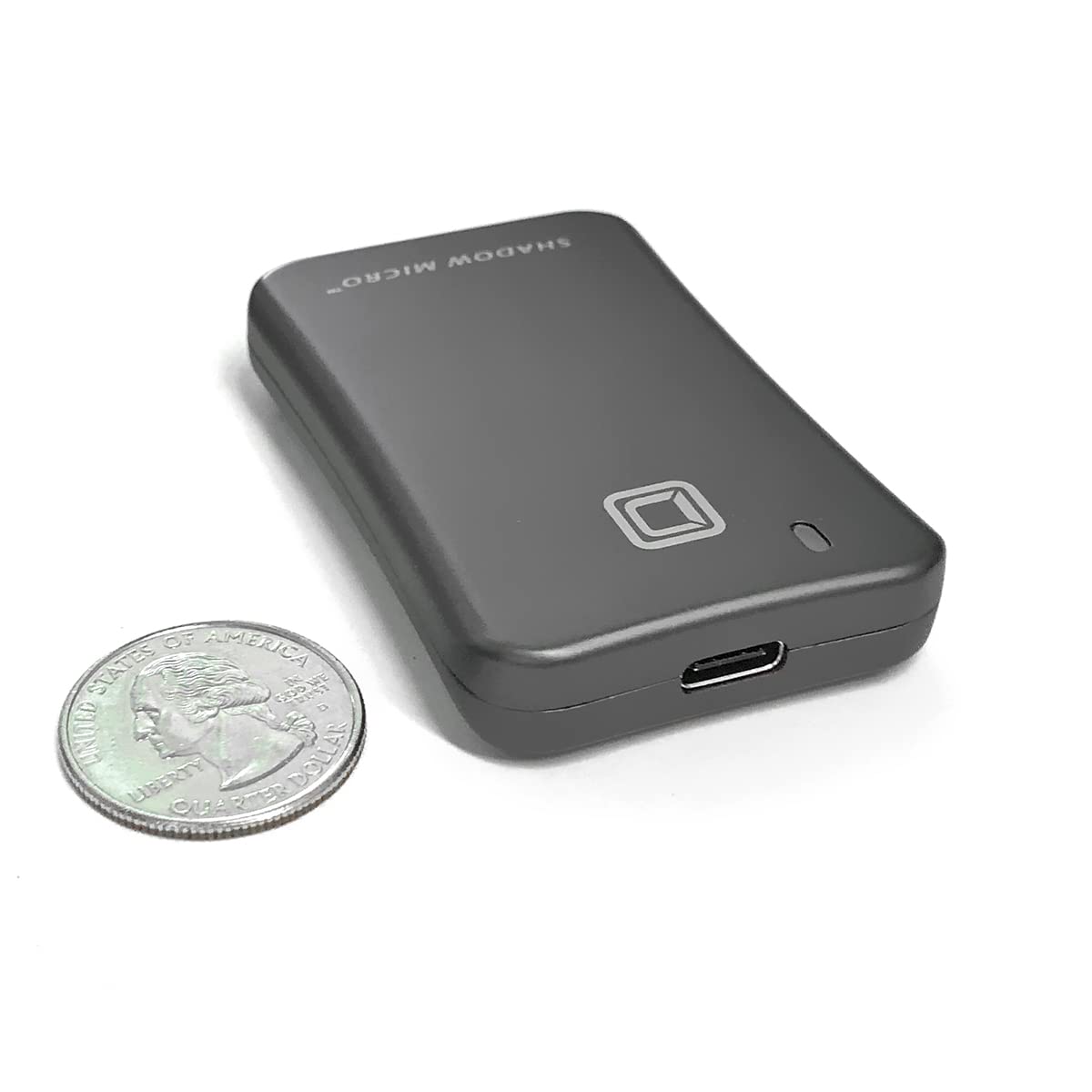 Oyen Digital Shadow Micro 4TB USB-C (USB 3.2 Gen2) Portable SSD, Up to 950MB/s (U3-P8-4T-G)