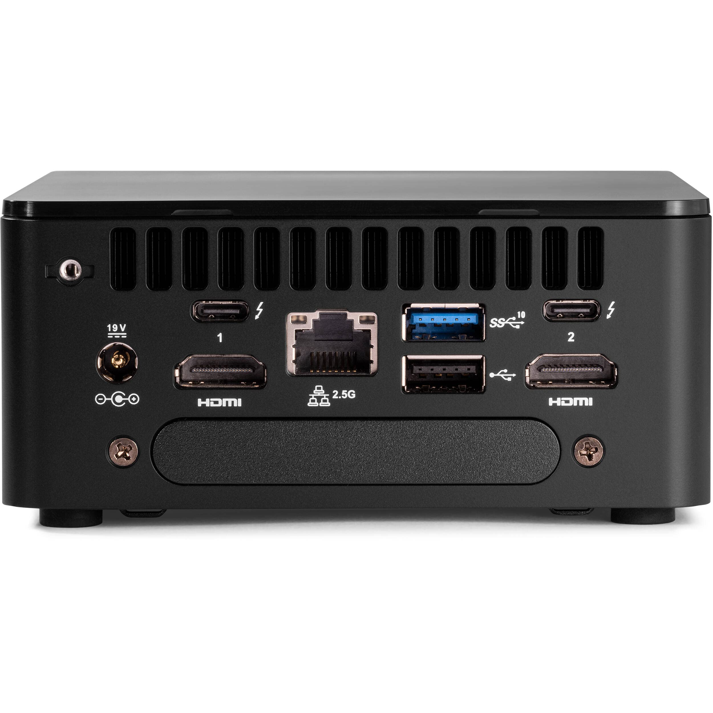 Intel NUC 12 Pro NUC12WSHi7 Mini Desktop Computer - 12th Gen Core i7-1260P 12-Core up to 4.7GHz CPU, 32GB RAM, 1TB NVMe SSD + 2TB HDD, Iris Xe Graphics, Wi-Fi 6E + Bluetooth, Windows 10 Pro