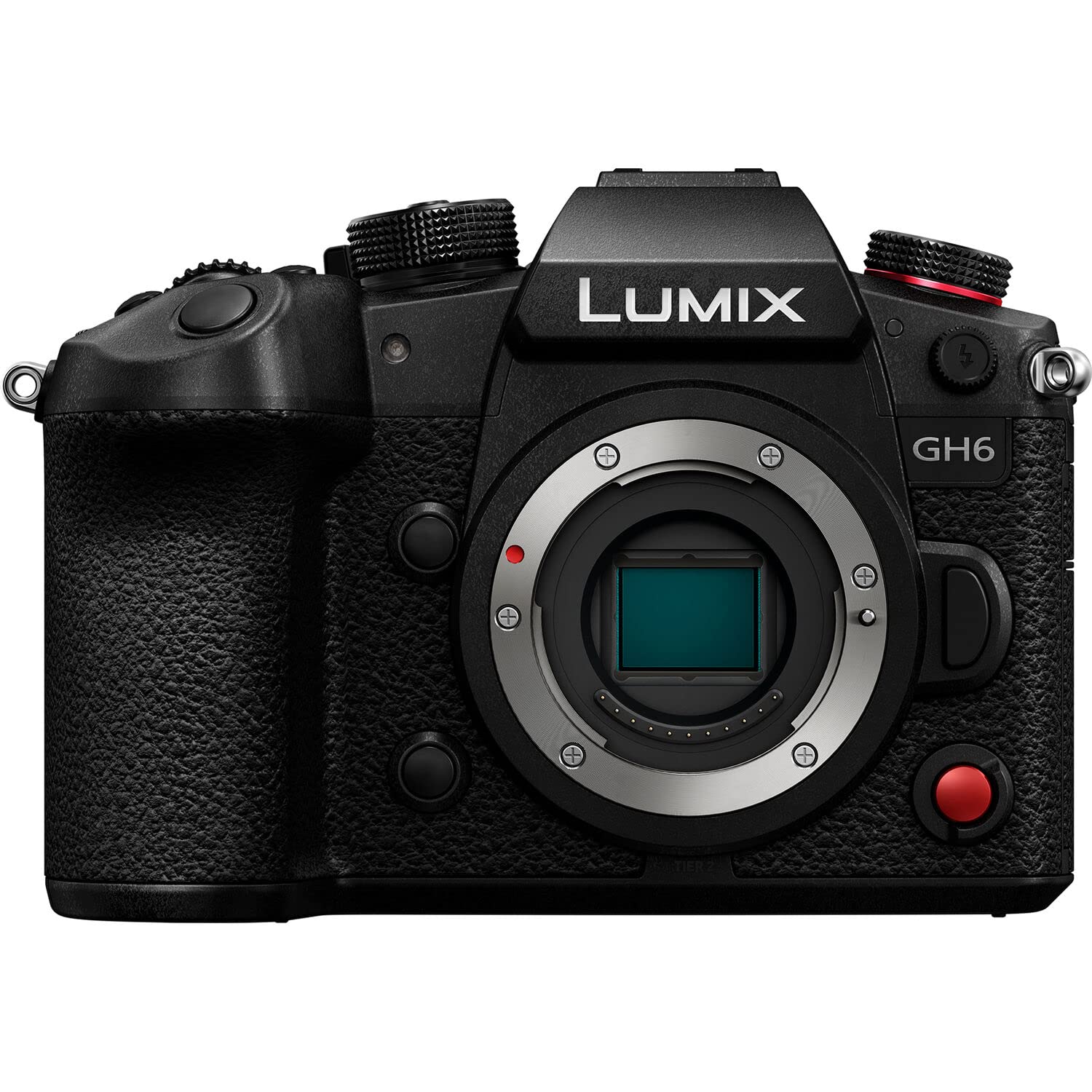 Panasonic LUMIX GH6 Mirrorless Micro Four Thirds Camera Body 25.2MP 4K 120p DC-GH6BODY Bundle with Deco Gear Photography Bag with Accessories + Extra Battery + Photo Video Software Kit