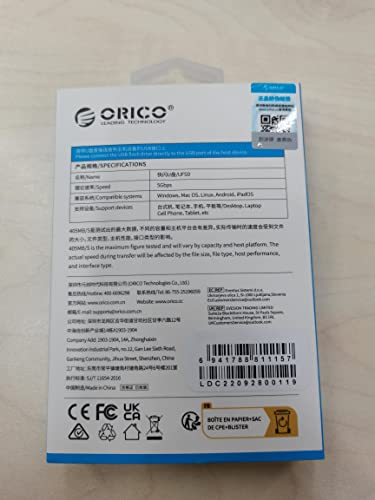 ORICO 405 MB/s Flash Drive 64GB, Memory Stick USB3.2 Reading Thumb Drive with Keychain USB Flash Drive Metal USB Drive Data Storage Compatible with Computer/Laptop(UFSD)
