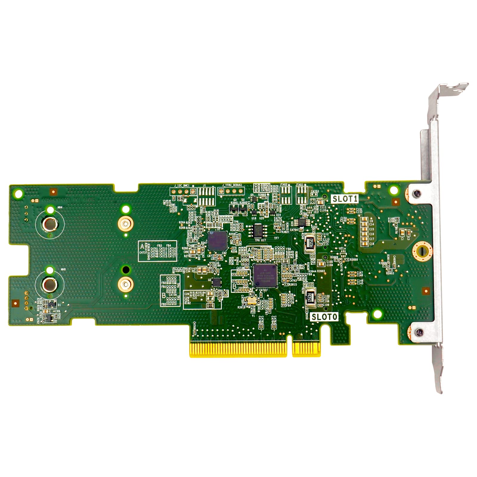 PCIE X8 to M.2 BOSS Adapter Card Replacement for Dell PowerEdge R740 7HYY4 07HYY4 Boot Optimized Storage 22x80( SSD Not Included)