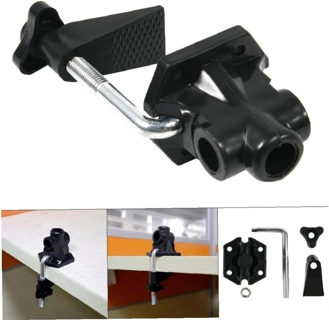 JJLFresheners 1pc Bracket Clamp Accessories Holder Fit for Mic Clamps Fixed Metal Desk Lamp Clip Fittings Screw Camera Flash Mount Clamp Bracket Monitor Magic Socket Arm Clamp
