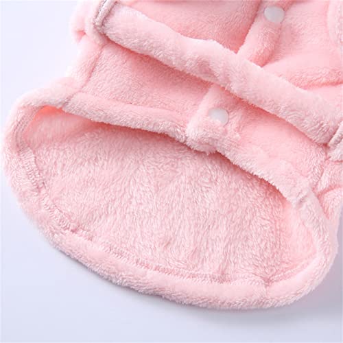 TTBDWiian Dog Close Medium Hotel Nightgown Bathrobe Dog Pajamas Clothes Bath Bathrobe Towel Pet Pet Cat Pet Clothes (White, Small)