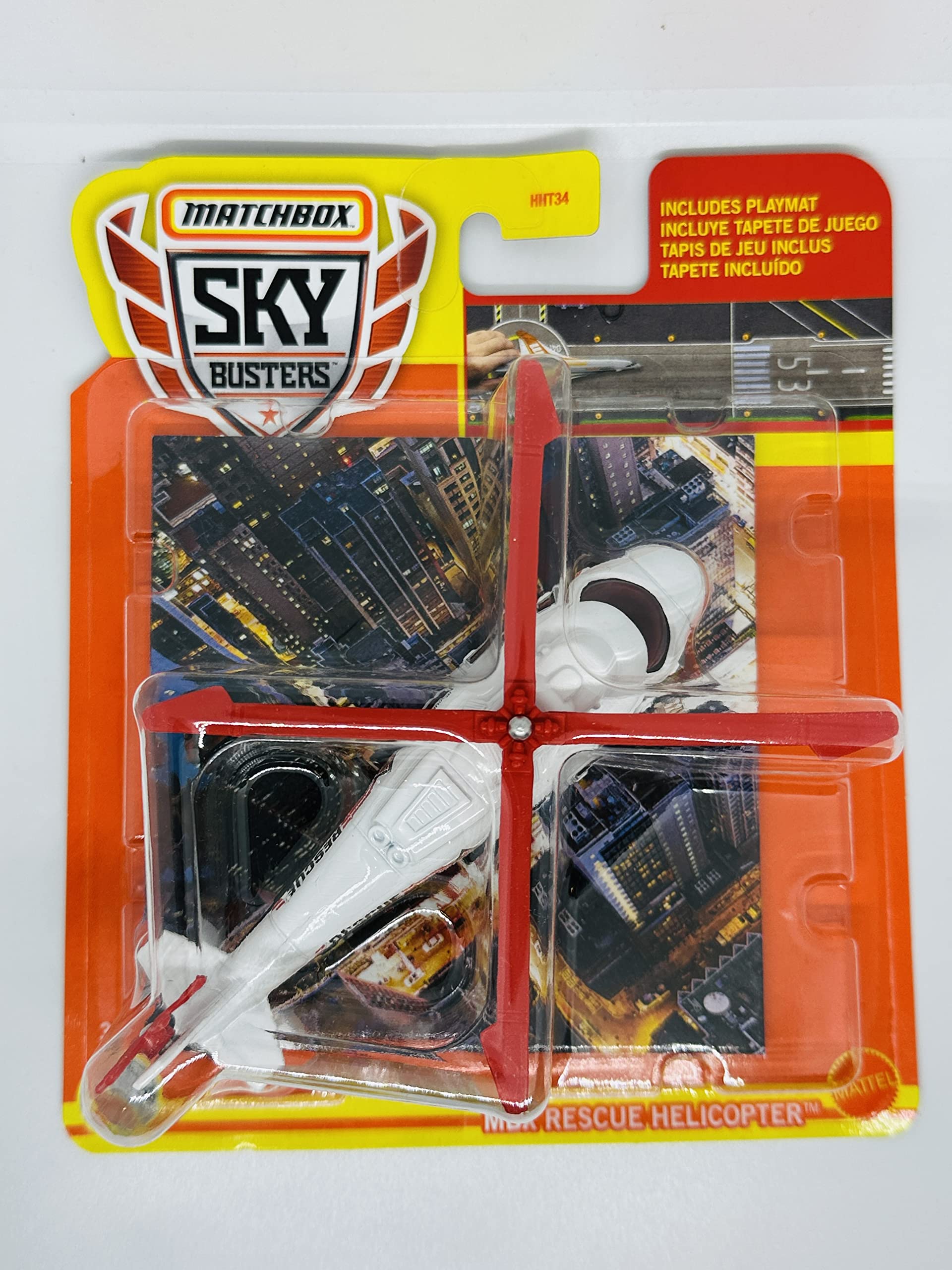 Matchbox 2022 - Sky Busters - MBX Rescue Helicopter - White - 19/33