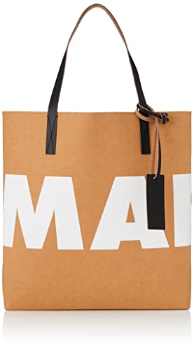 Marni Casual Bag, Gold Brown/Black
