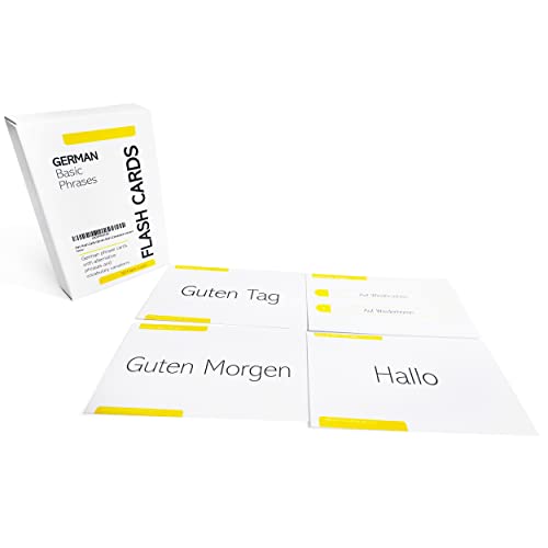 Pat's Flash Cards German Basic Phrases Flash Cards with Conversation Variations