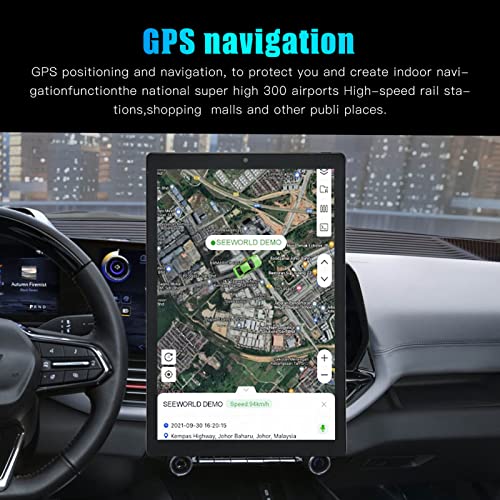 Shanrya Gaming Tablet, 10 Inch Tablet 100-240V Octa Core Processor Support Fast Charging for Reading (US Plug)