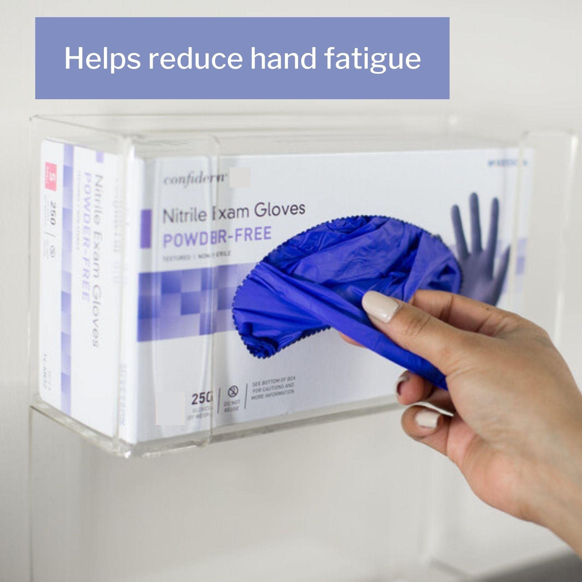 McKesson Confiderm 3.5C Nitrile Exam Gloves, Non-Sterile, Powder-Free, Blue, Small, 200 Count, 1 Box