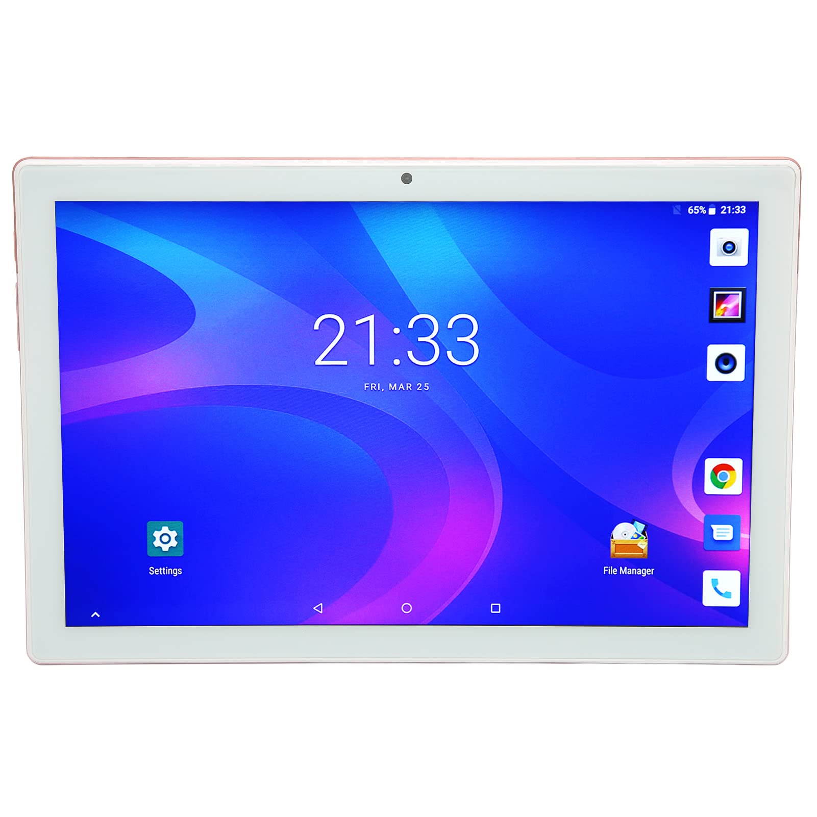 Pink Tablet 8GB 256GB 1920 X 1200 10.0 Inch Tablet Front 8MP Rear 13MP 100-240V for Gaming (US Plug)