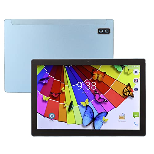 PUSOKEI 4G Network Calling Tablet,Small Kids Tablet 10.1 Inch Android10 Tablet PC,8GB RAM 256GB ROM,2.4G 5G Dual Band WiFi,10.1in 1080x1920 IPS Touchscreen,8MP and 20MP,Type C
