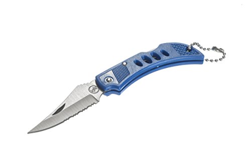 SE Assorted Color Mini Pocket Knife Keychains (6 PC.) - KVS2101-36-6