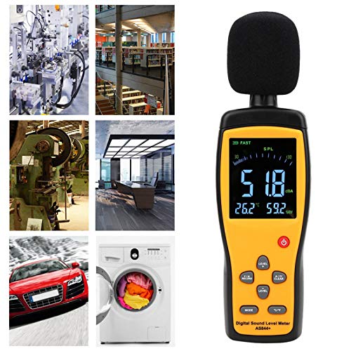 Okuyonic Digital Sound Level Meter Noise Monitor Decibel Meter for Checking for Controlling The Sound Level for Individuals
