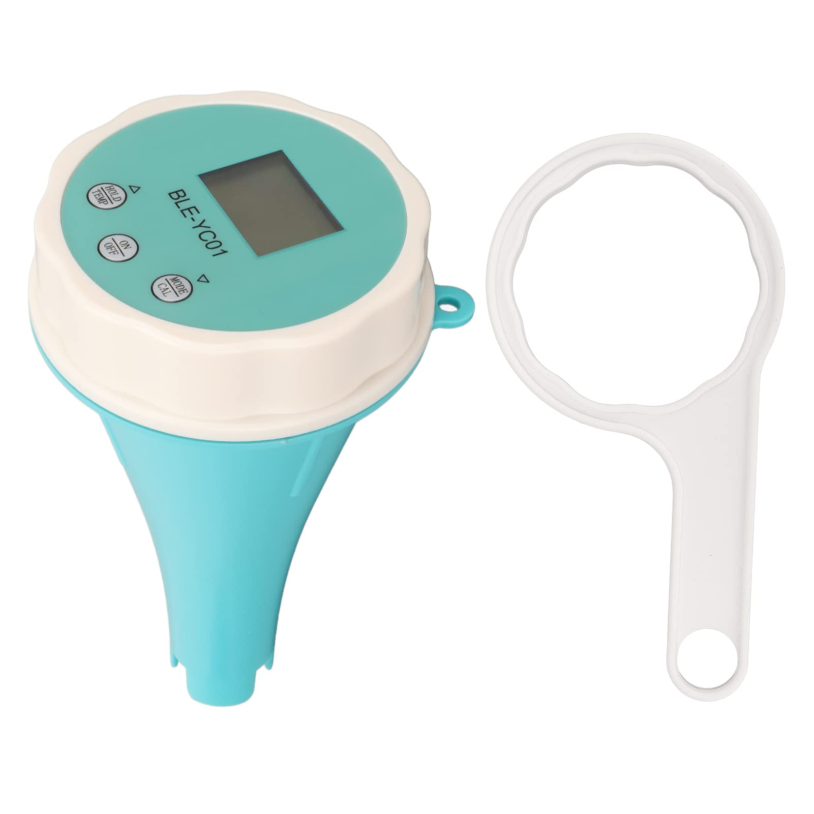 PH Tester App Connection Auto Data Save Share Battery Powered Water Quality Tester 6 in 1 PH/ORP/EC/TDS/Temp/CL,Smart Bluetooth PH Meter PH Tester for ORP CL Temperature
