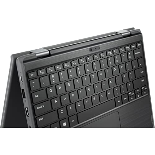 Lenovo 300e Windows 2nd Gen 81M9007WUS 11.6" Touchscreen Convertible 2 in 1 Notebook - HD - 1366 x 768 - Intel Celeron N4120 Quad-core (4 Core) 1.10 GHz - 4 GB Total RAM - 4 GB On-Board Memory - 128