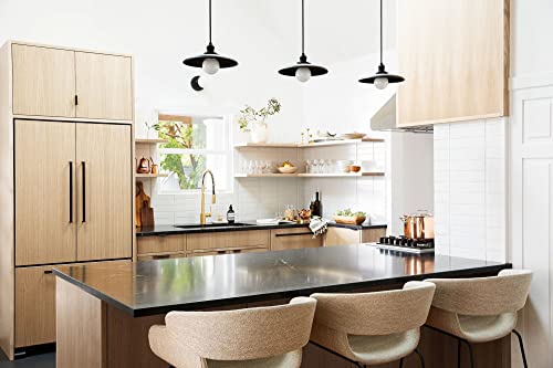 Moen Align Brushed Gold One Handle Spring Pulldown Kitchen Faucet, Farmhouse Style High-Arc Kitchen Sink Faucet with Power Boost for a Faster Clean, 5923SRS