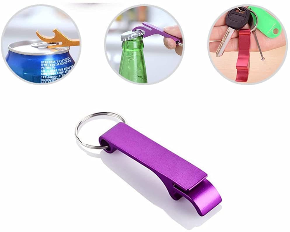 Multi-Purpose Jar Gripper Lid Opener, Non Slip Jar Grips Rubber Pads with 1 Mini Bottle Opener, Jar Opener for Weak Hands (4 Pack)