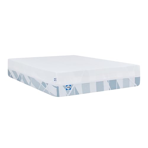 Sealy Dreamlife 3β Gel Memory Foam Mattress Topper with Cooling Cover, King
