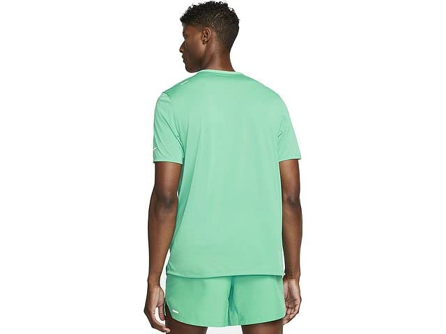 Nike Men's Dri-FIT Run Division Rise 365 Short-Sleeve Running Top (Roma Green) Size XL
