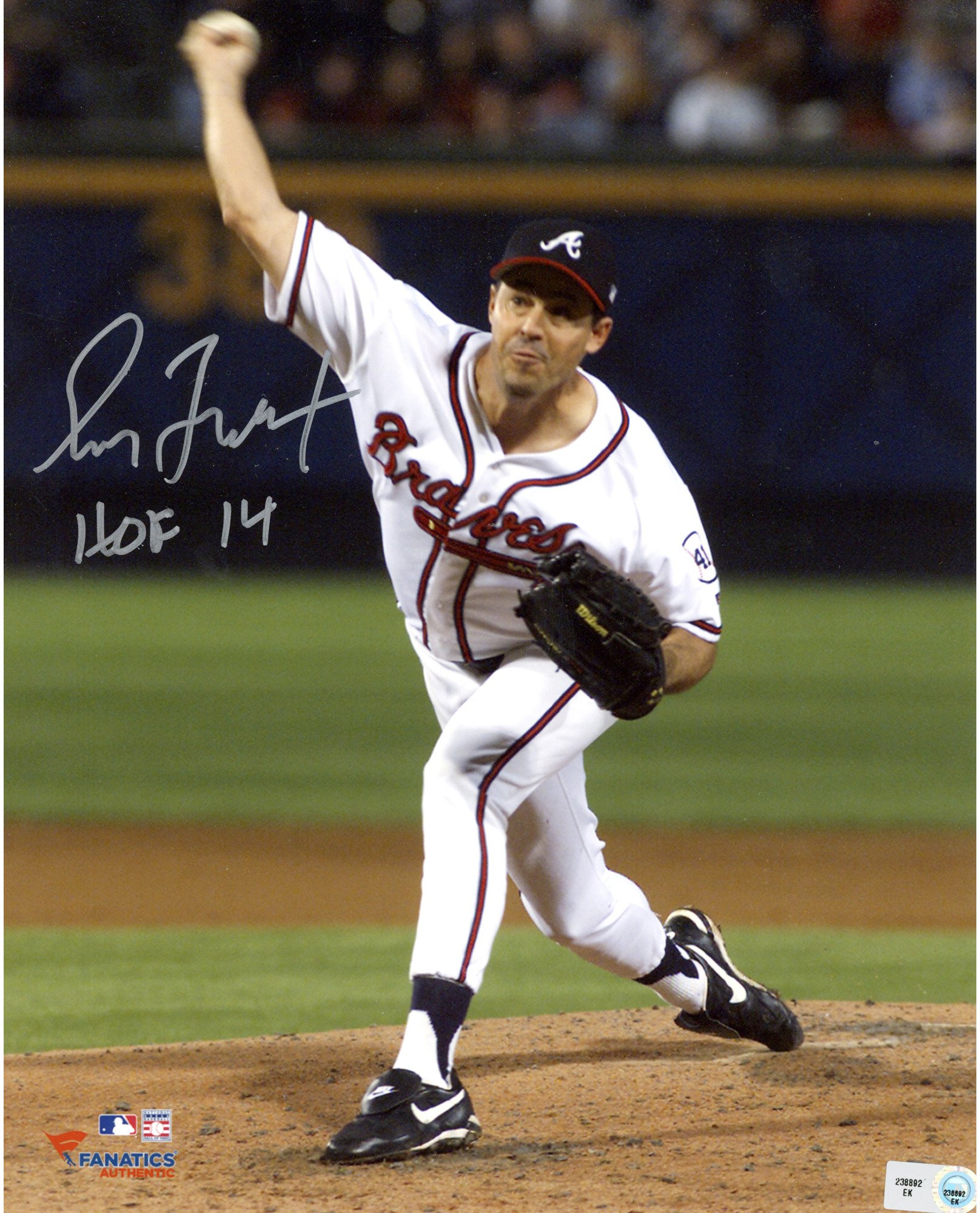 Kirkland Greg Maddux 8 X 10 Autograph Photo on Glossy Photo Paper